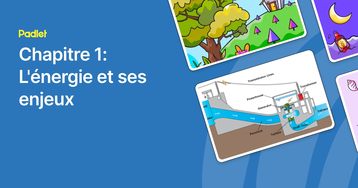 Chapitre 1: L'énergie et ses enjeux