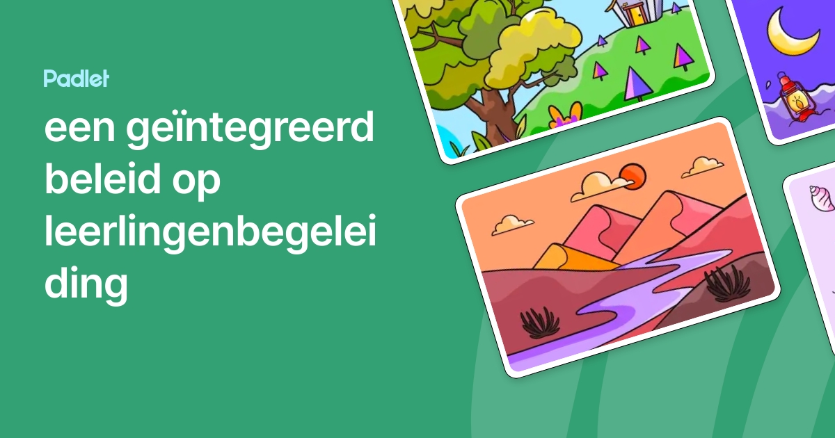 een geïntegreerd beleid op leerlingenbegeleiding