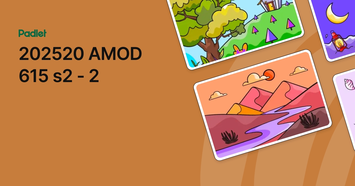 202520 AMOD 615 s2 - 2