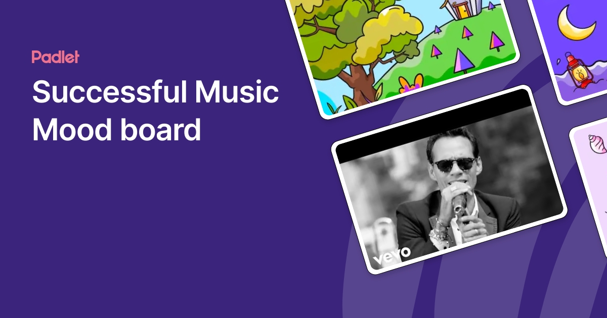 Successful Music Mood board