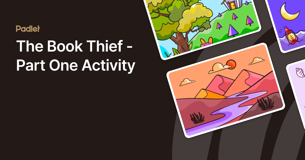 The Book Thief - Part One Activity