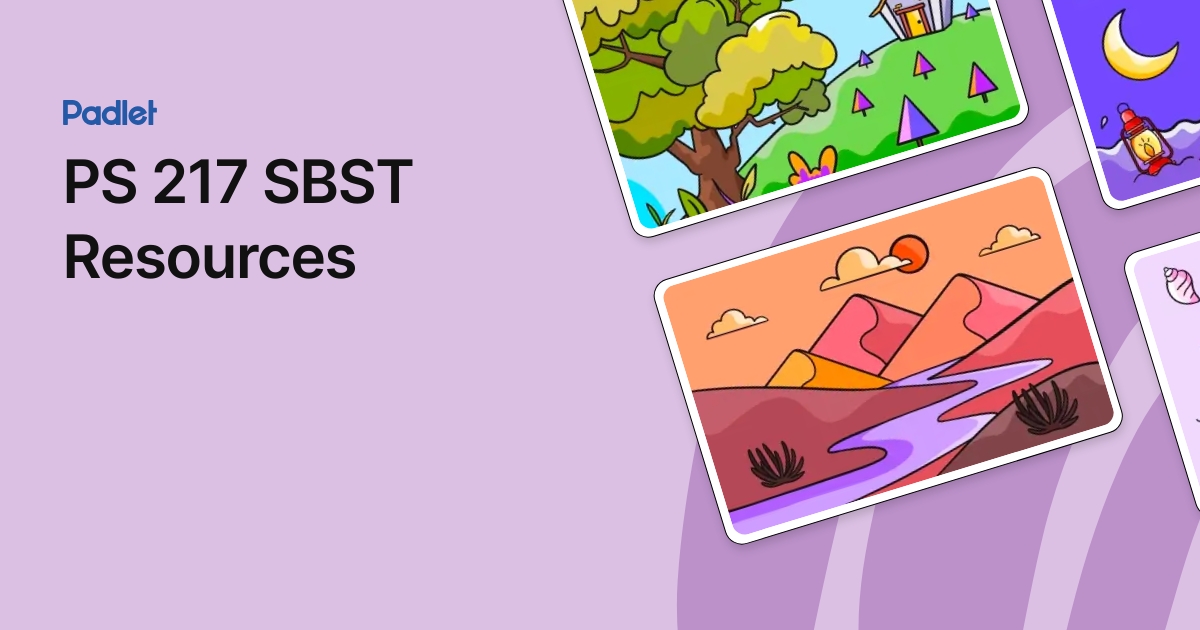 PS 217 SBST Resources
