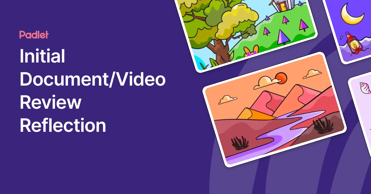 Initial Document/Video Review Reflection