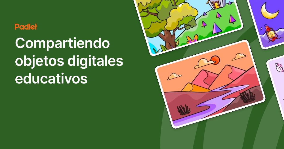 Compartiendo objetos digitales educativos