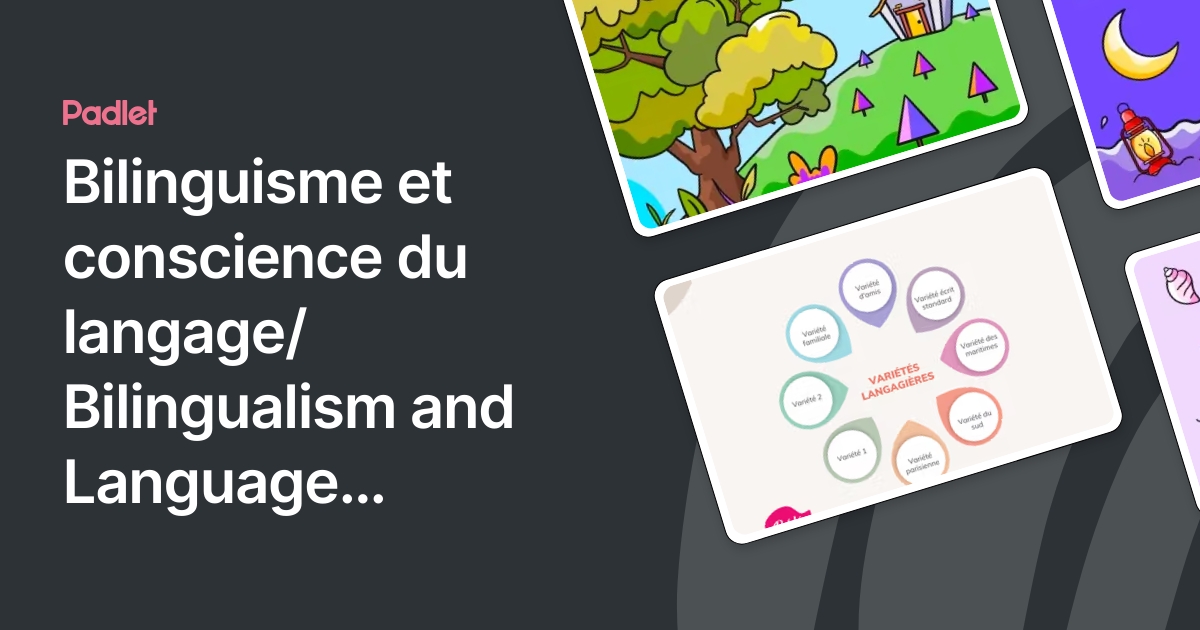 Bilinguisme et conscience du langage/ Bilingualism and Language Awareness