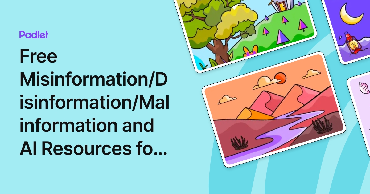 Free Misinformation/Disinformation/Malinformation Resources for Schools