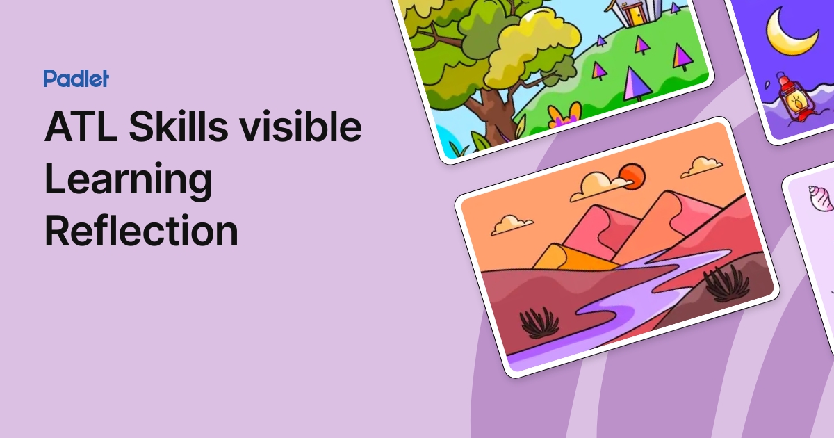 ATL Skills visible Learning Reflection