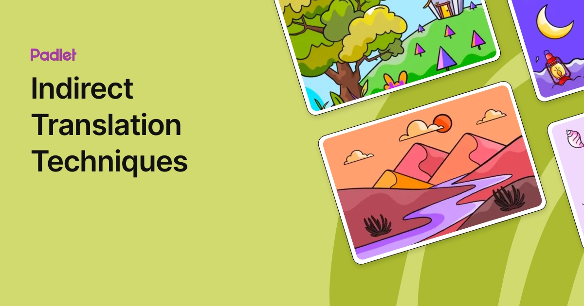 Indirect Translation Techniques