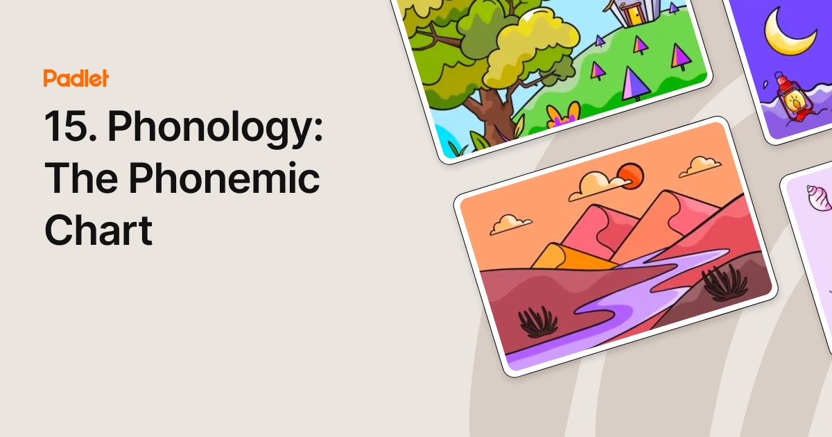 15. Phonology: The Phonemic Chart