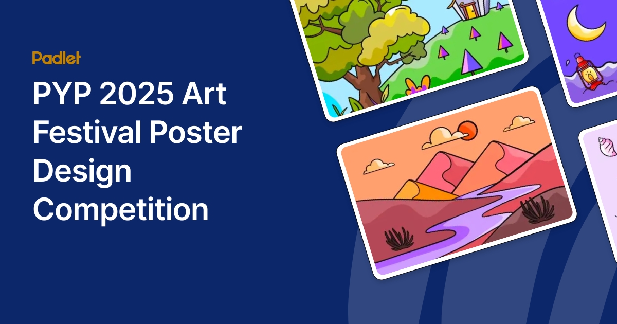 PYP 2025 Art Festival Poster Design Competition