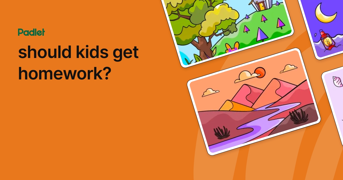 should kids get homework?