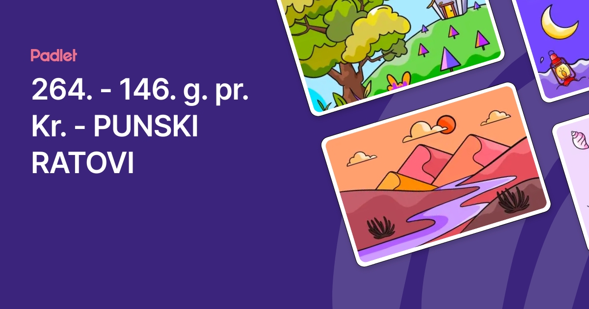 264. - 146. g. pr. Kr. - PUNSKI RATOVI