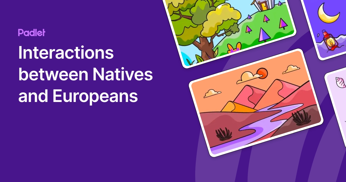 Interactions between Natives and Europeans