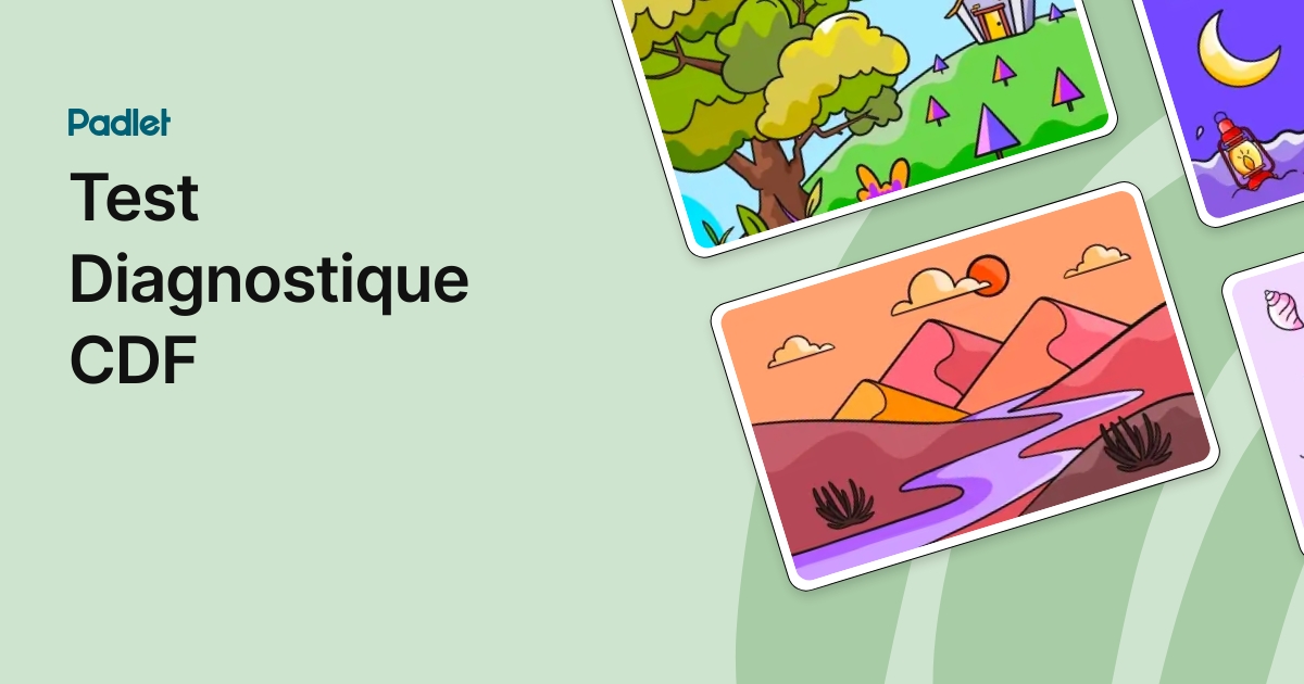 Test Diagnostique CDF
