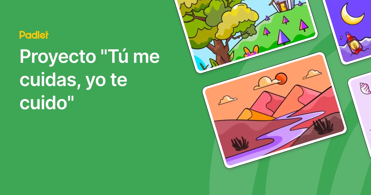 Proyecto "Tú me cuidas, yo te cuido"