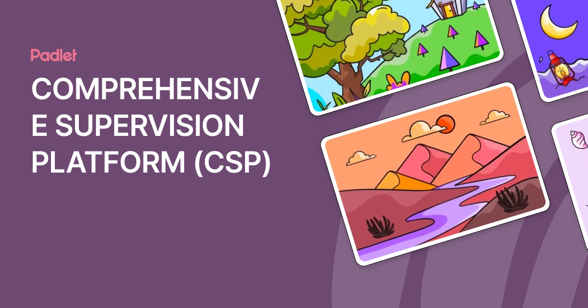 COMPREHENSIVE SUPERVISION PLATFORM (CSP)