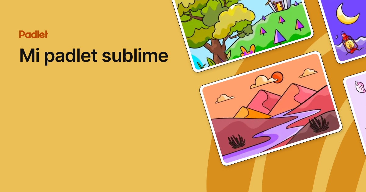Mi padlet sublime