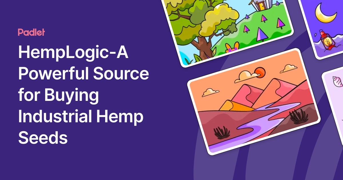 HempLogic-A Powerful Source for Buying Industrial Hemp Seeds