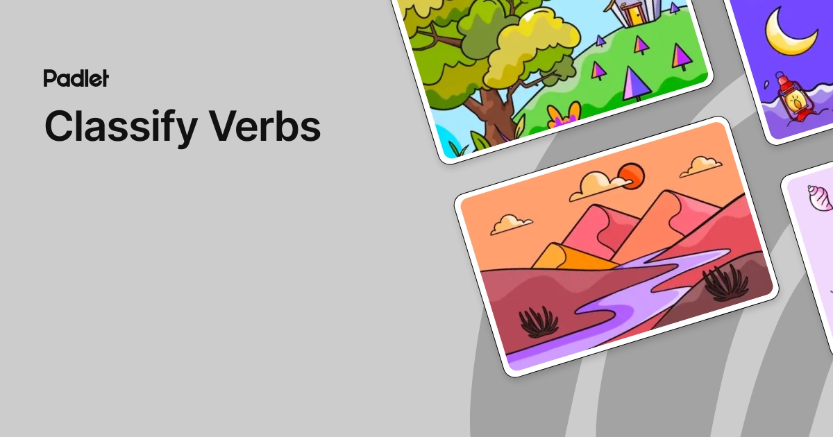 Classify Verbs