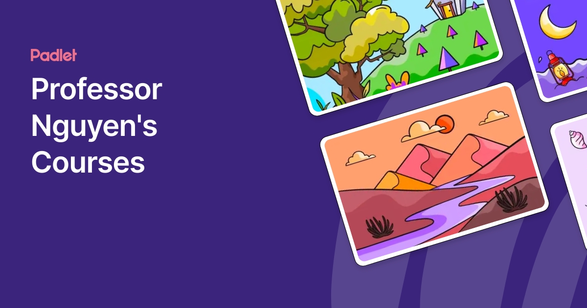 Professor Nguyen's Courses