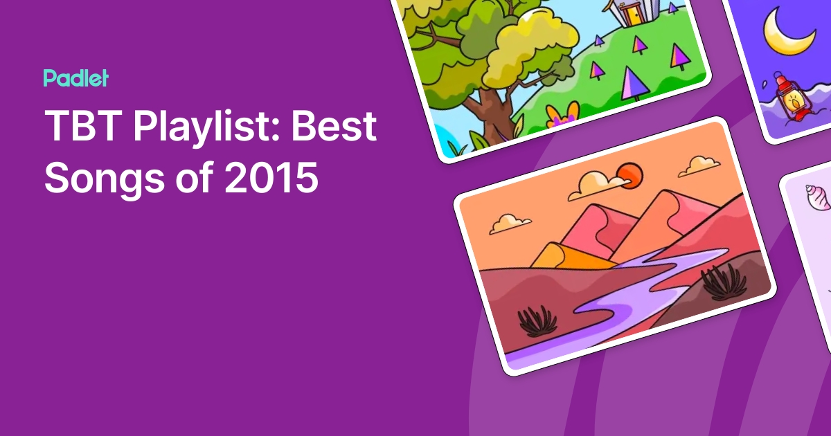 TBT Playlist: Best Songs of 2015