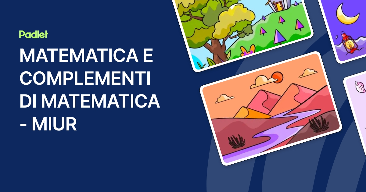 MATEMATICA E COMPLEMENTI DI MATEMATICA - MIUR