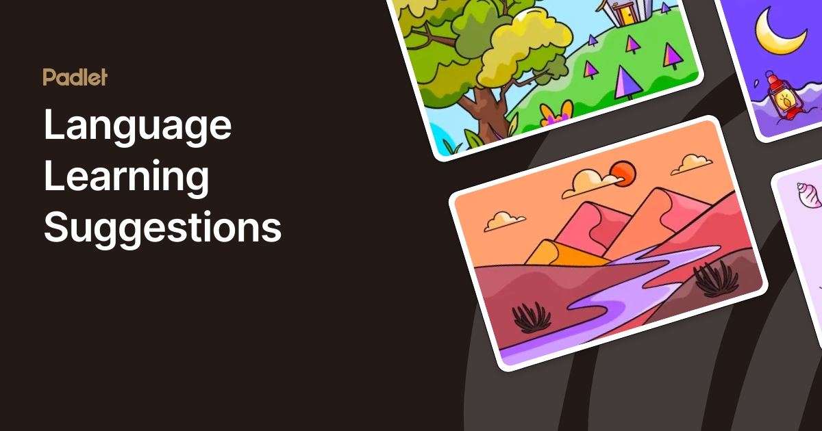 Language Learning Suggestions