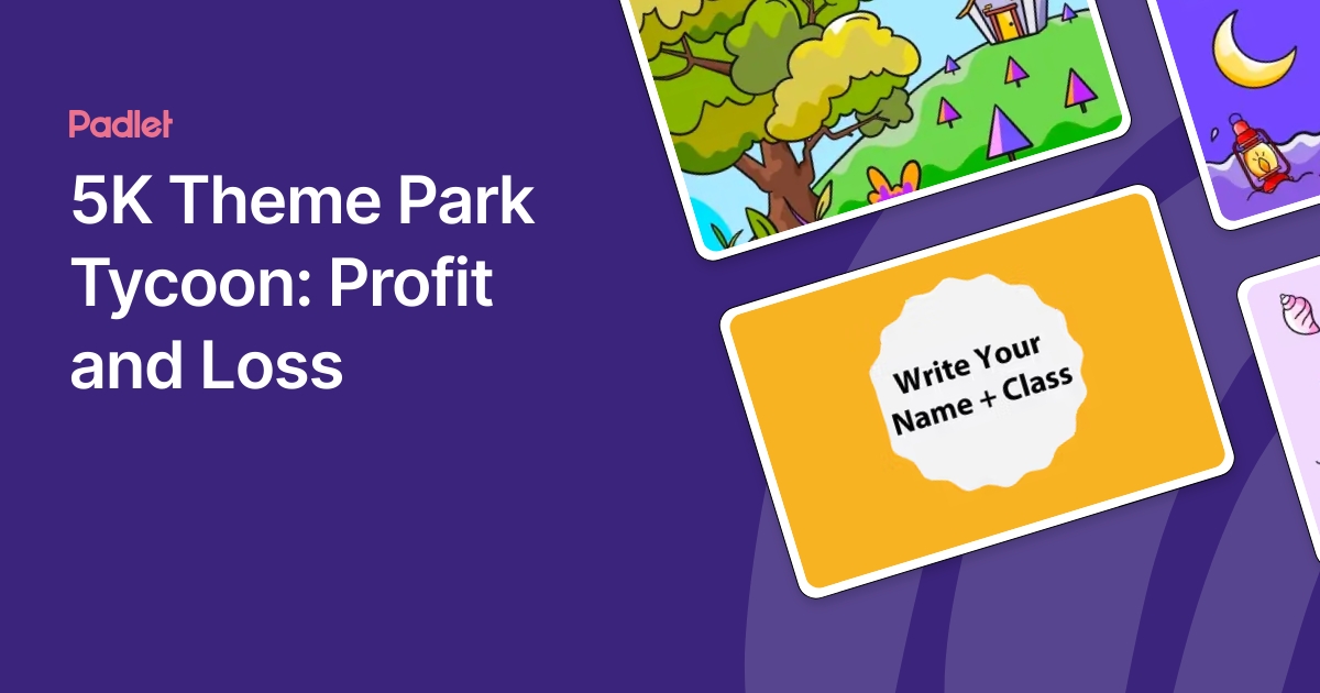 5K Theme Park Tycoon: Profit and Loss