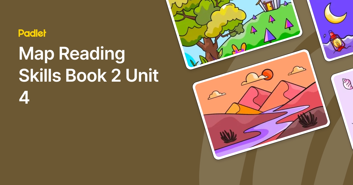 Map Reading Skills Book 2 Unit 4