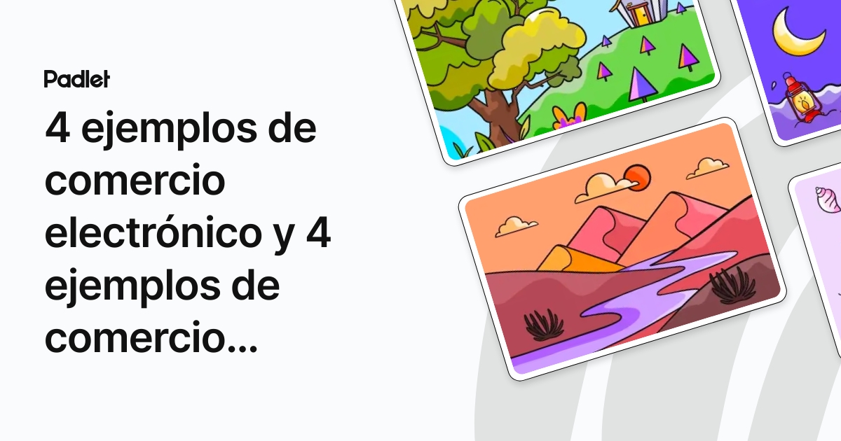 4 ejemplos de comercio electrónico y 4 ejemplos de comercio tradicional.