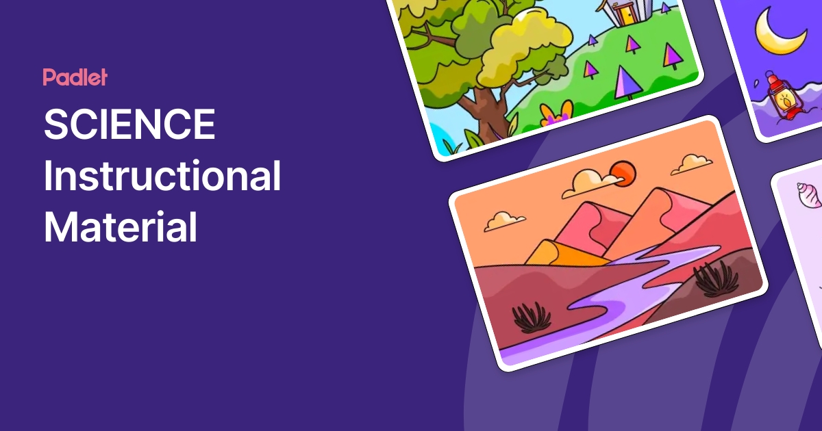 SCIENCE Instructional Material