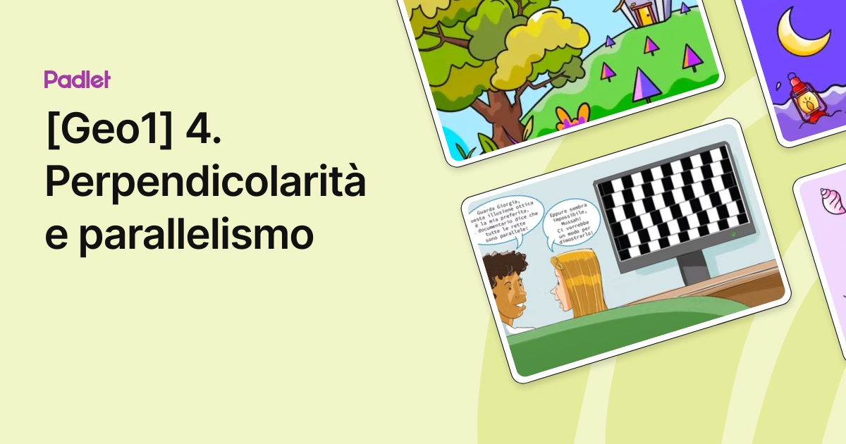 [Geo1] 4. Perpendicolarità e parallelismo