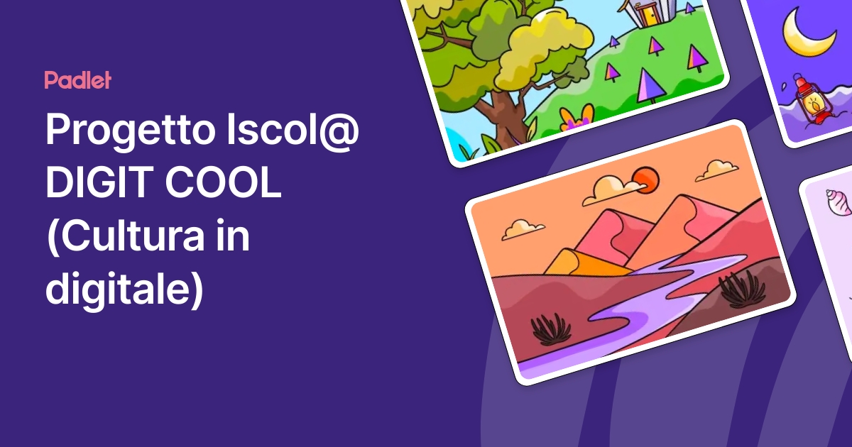 Progetto Iscol@ DIGIT COOL (Cultura in digitale)