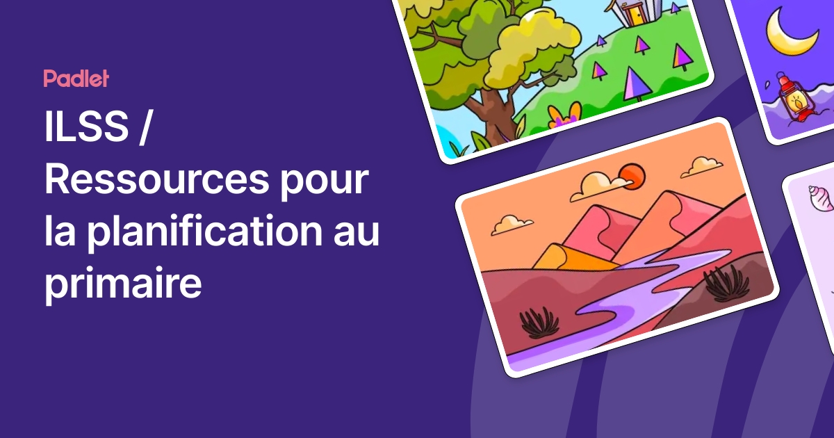 ILSS / Ressources pour la planification au primaire