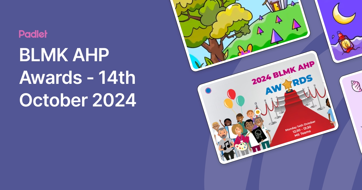 BLMK AHP Awards - 14th October 2024