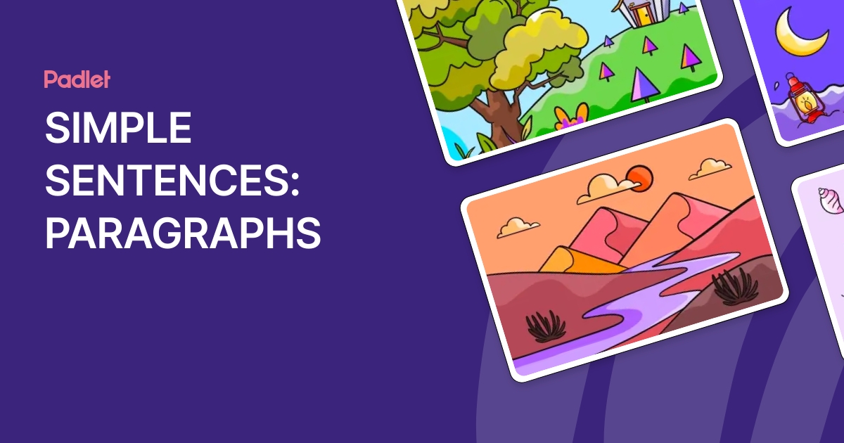 SIMPLE SENTENCES: PARAGRAPHS