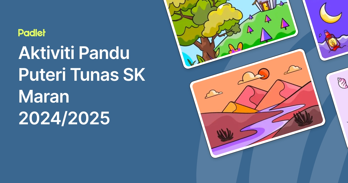 Aktiviti Pandu Puteri Tunas SK Maran 2024/2025