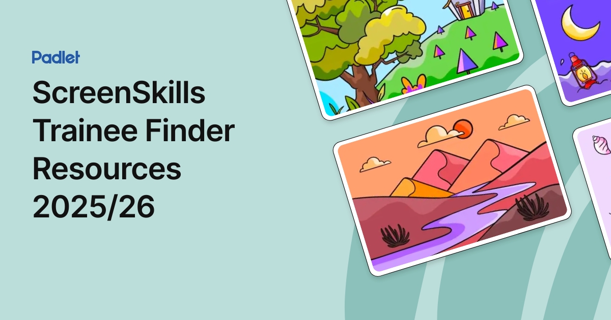 ScreenSkills Trainee Finder Resources 2025/26