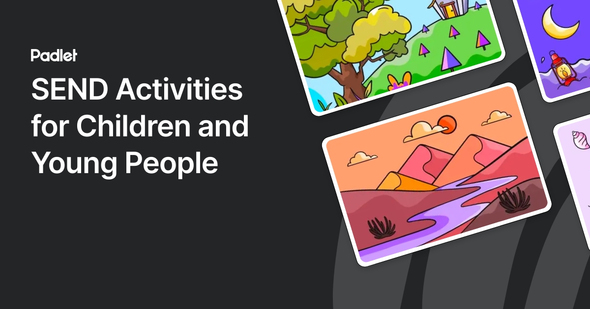 SEND Activities for Children and Young People