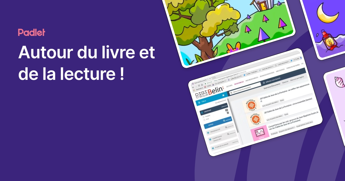 Autour du livre et de la lecture
