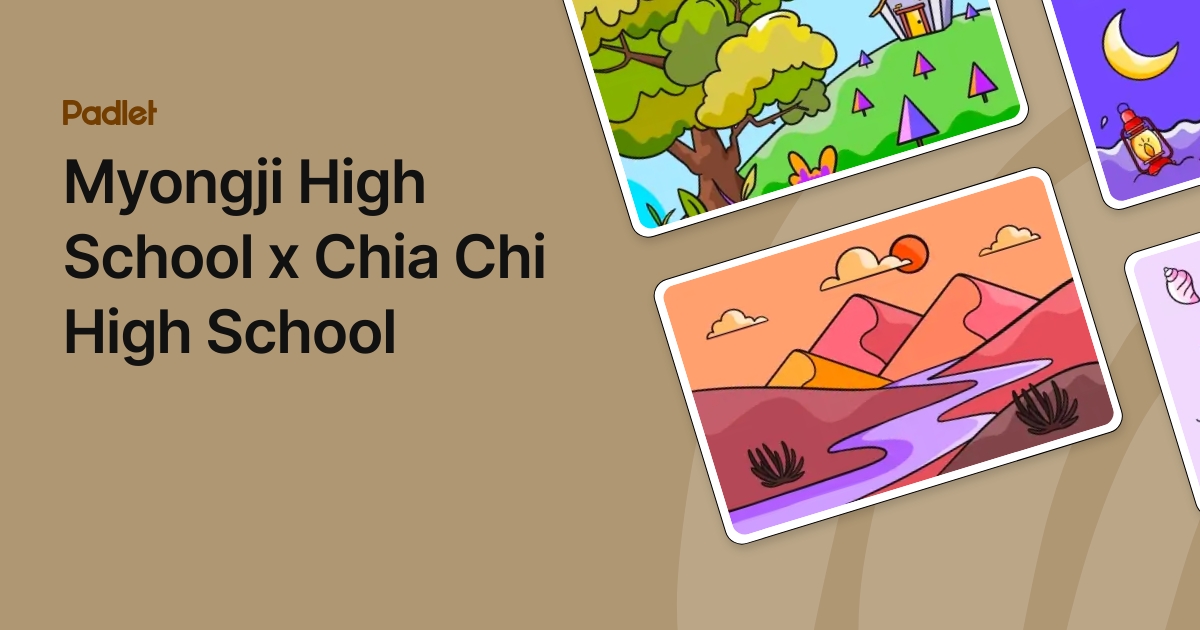 Myongji High School x Chia Chi High School