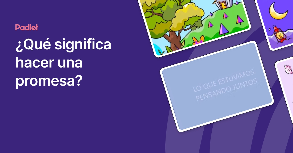 ¿Qué significa hacer una promesa?