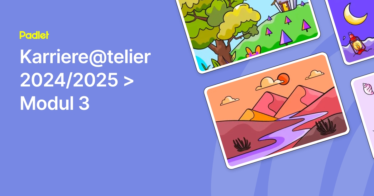 Karriere@telier 2024/2025 > Modul 3