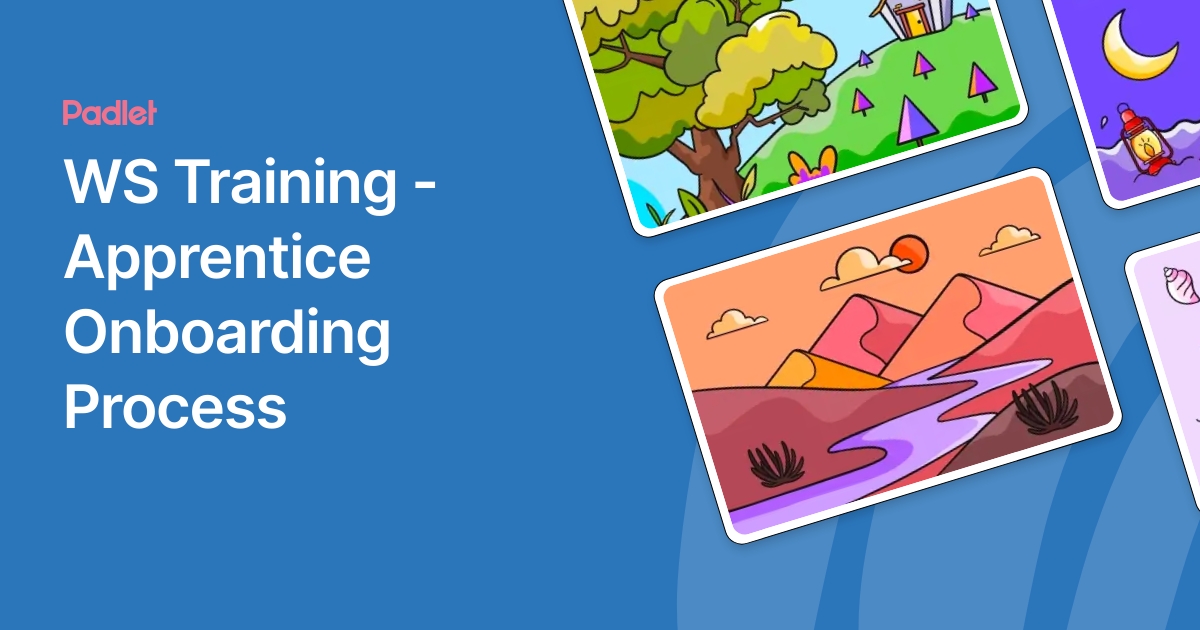 WS Training - Apprentice Onboarding Process