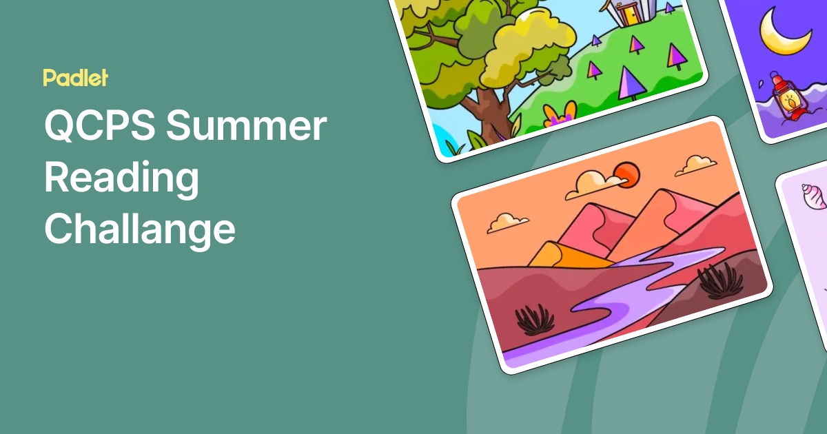 QCPS Summer Reading Challange