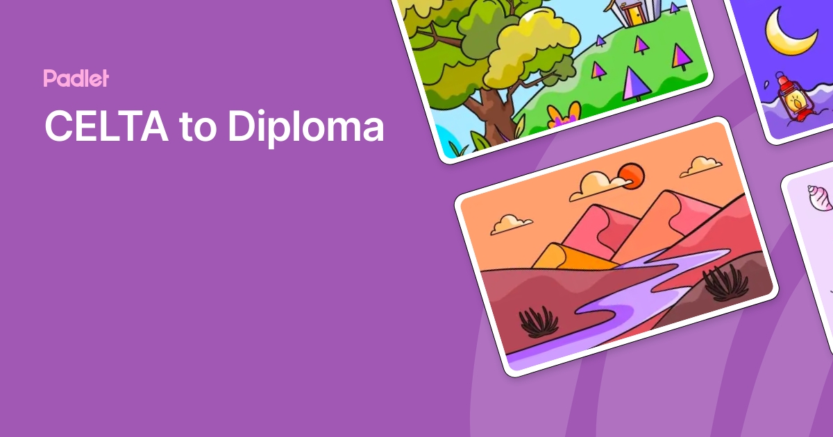 CELTA to Diploma