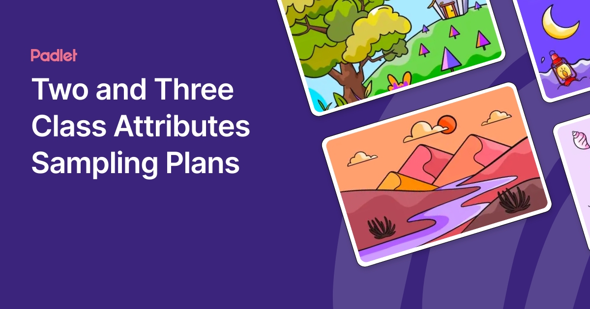 Two and Three Class Attributes Sampling Plans