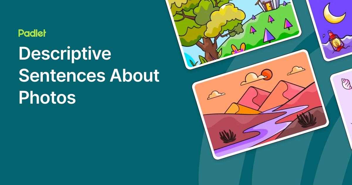 Descriptive Sentences About Photos