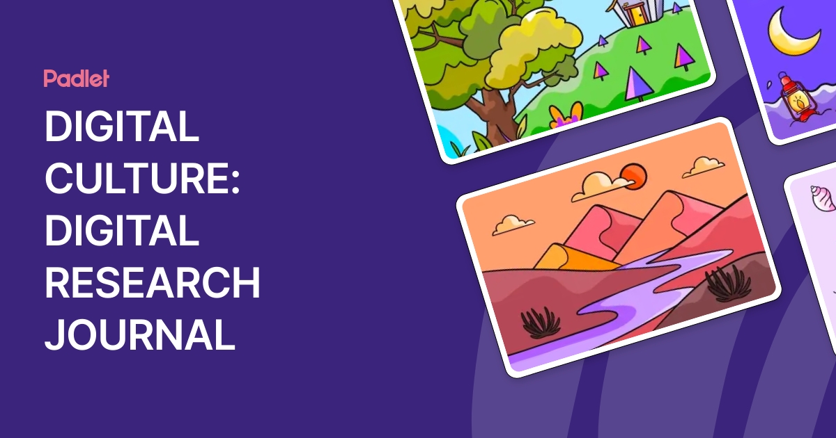 DIGITAL CULTURE: DIGITAL RESEARCH JOURNAL