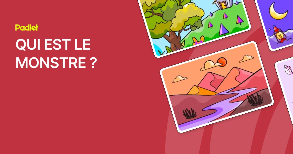 QUI EST LE MONSTRE